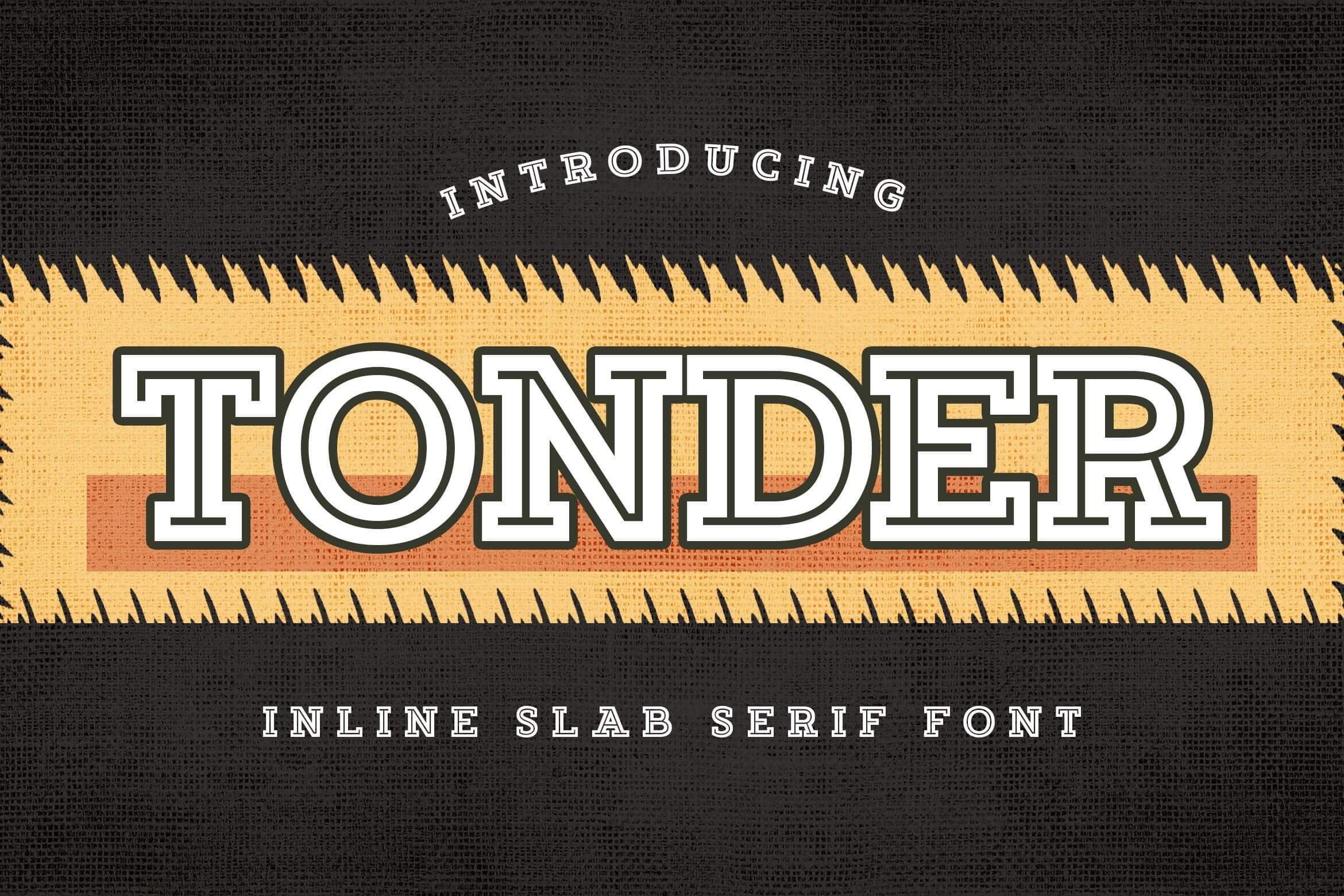 Tonder Font - Download Free Fonts