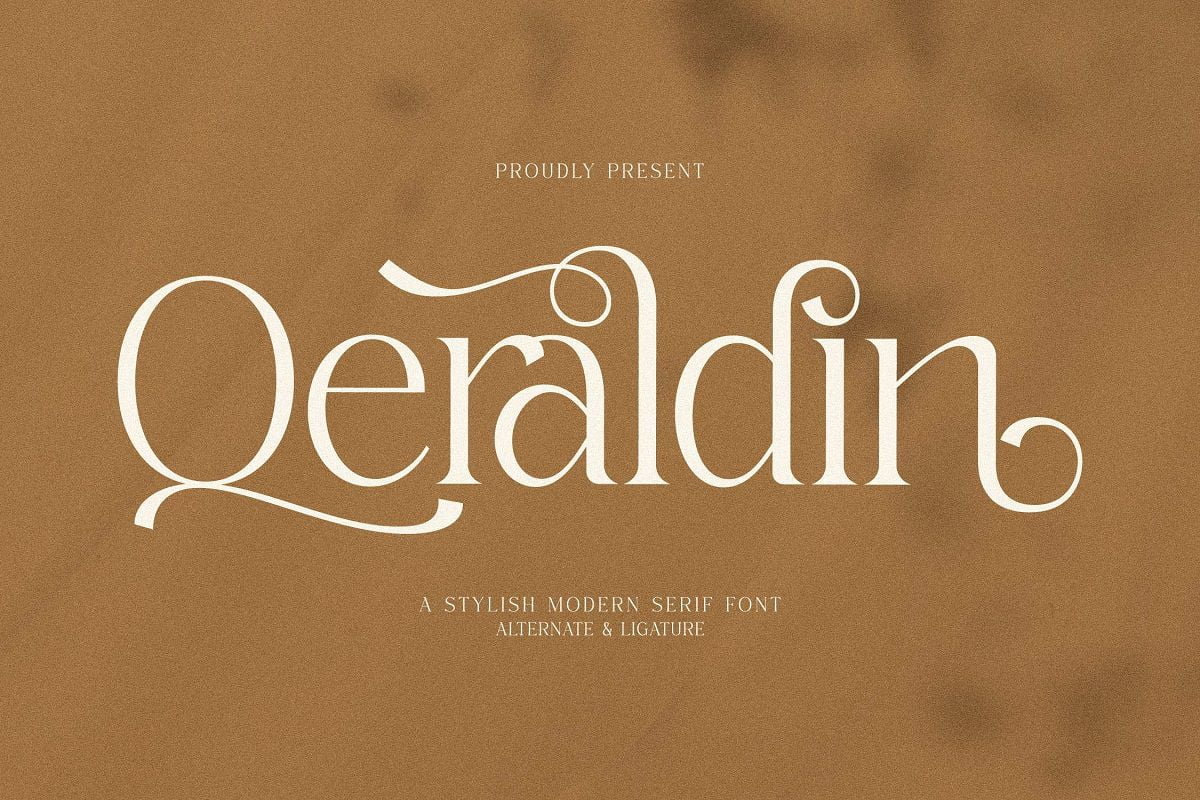 Qeraldin Font - Download Free Fonts