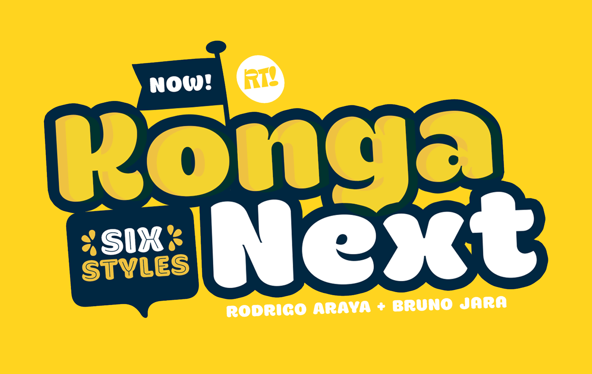 Konga Next Font Family - Download Free Fonts