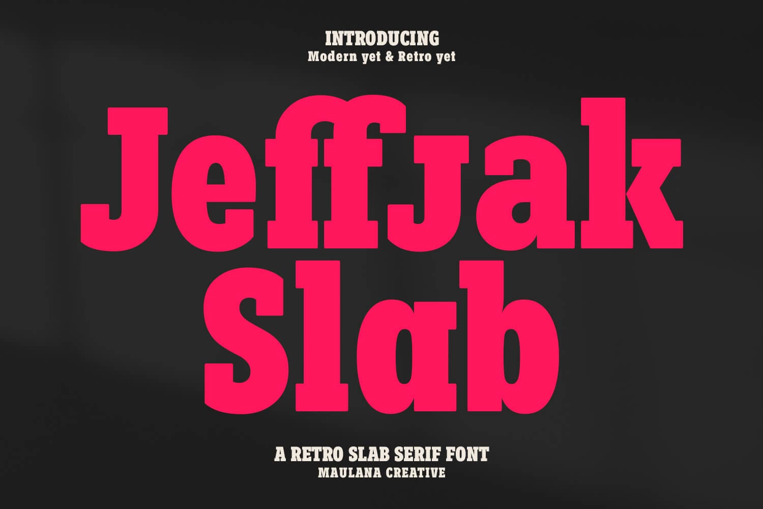 Jeffjak Font - Download Free Fonts
