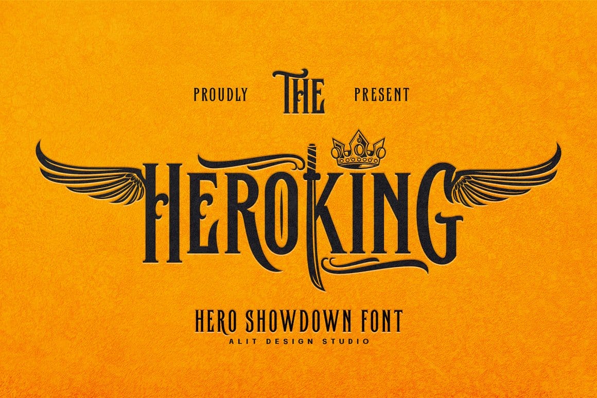The Hero King Font - Download Free Fonts
