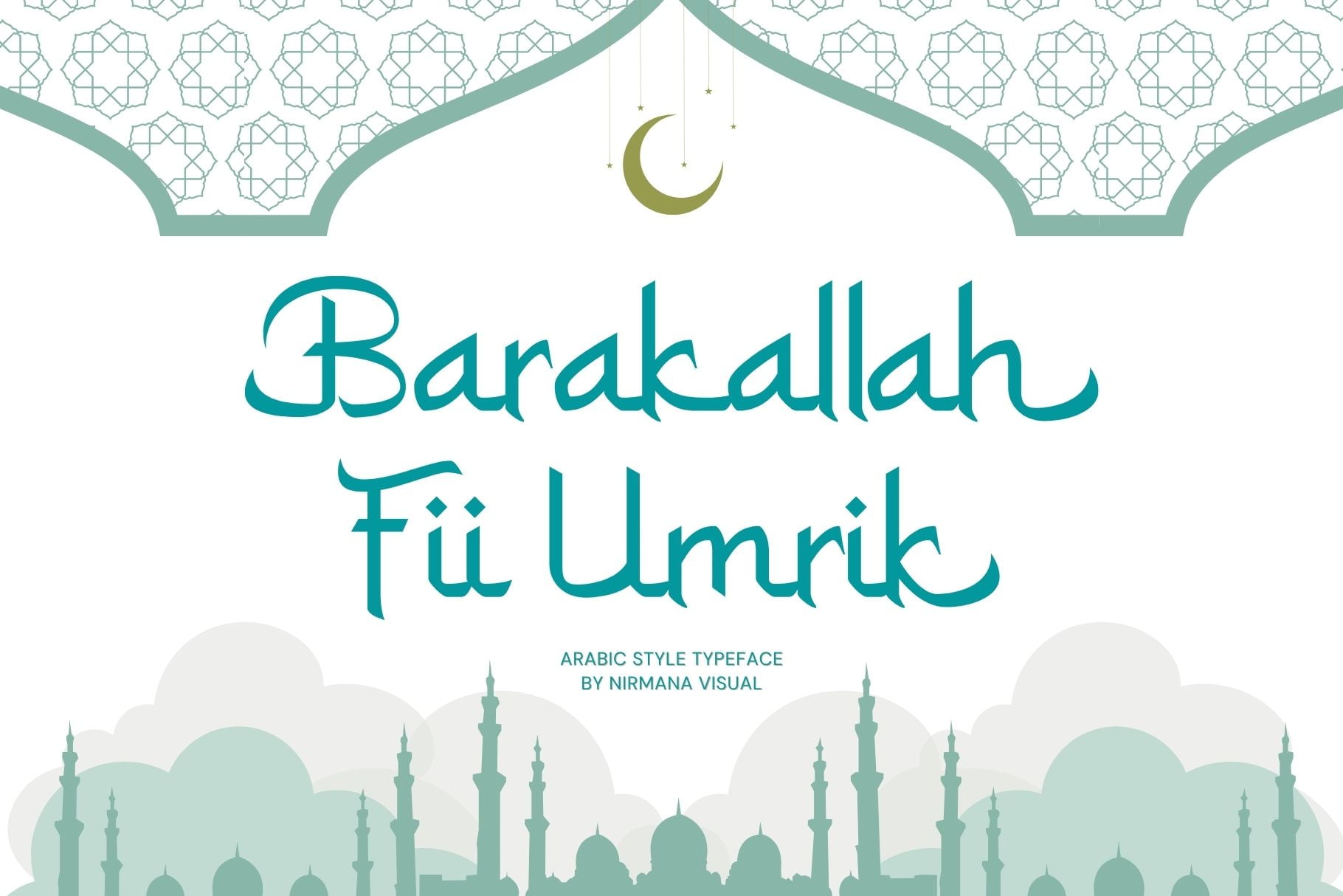 Barakallah Fii Umrik Font - Download Free Fonts