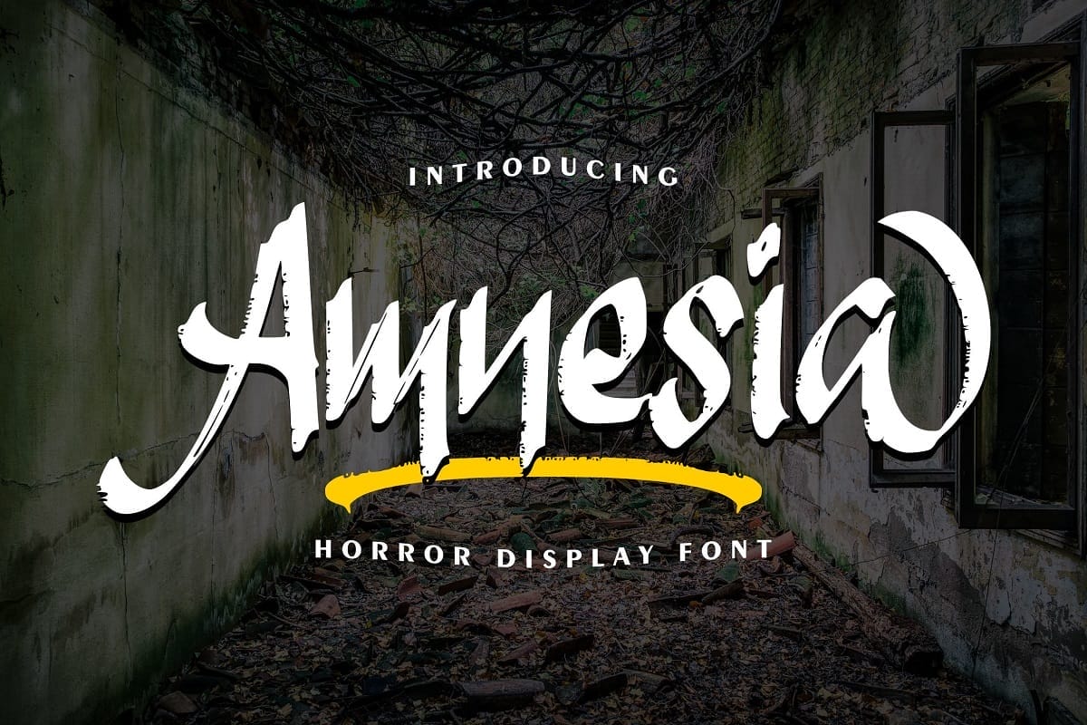 Amnesia Font - Download Free Fonts