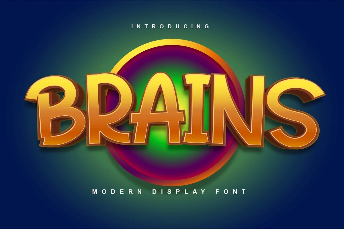 Brains Font - Download Free Fonts