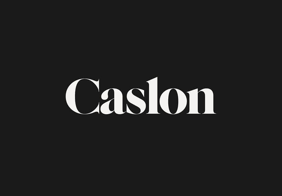 Caslon Font Family - Download Free Fonts