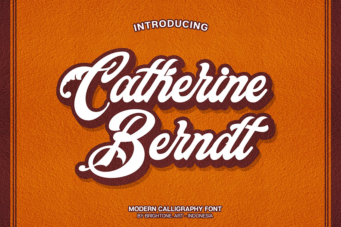Catherine Bernatt Font - Download Free Fonts