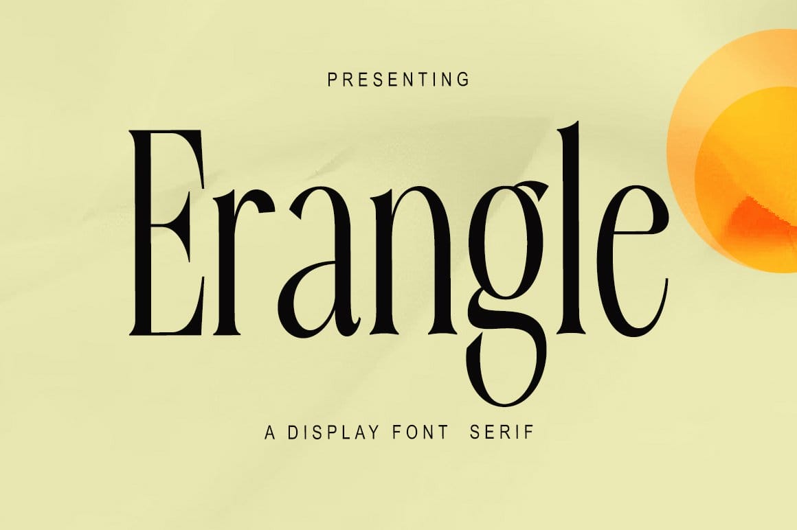 Erangle Font - Download Free Fonts