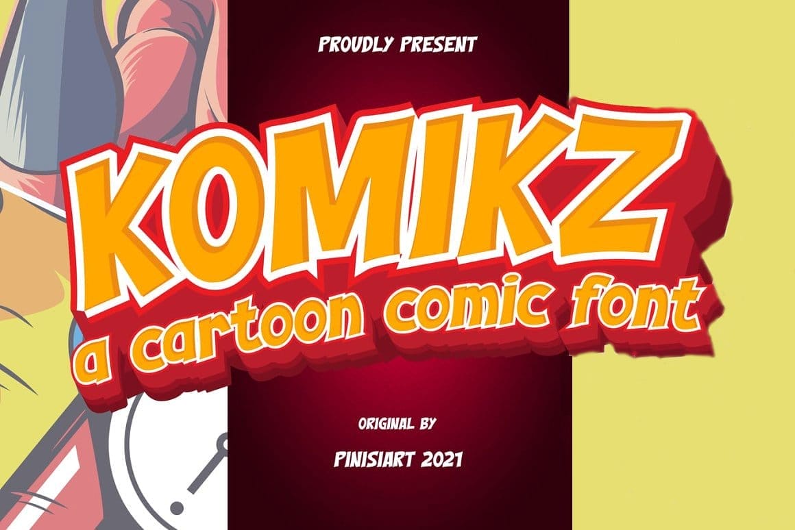 Komikz Font - Download Free Fonts