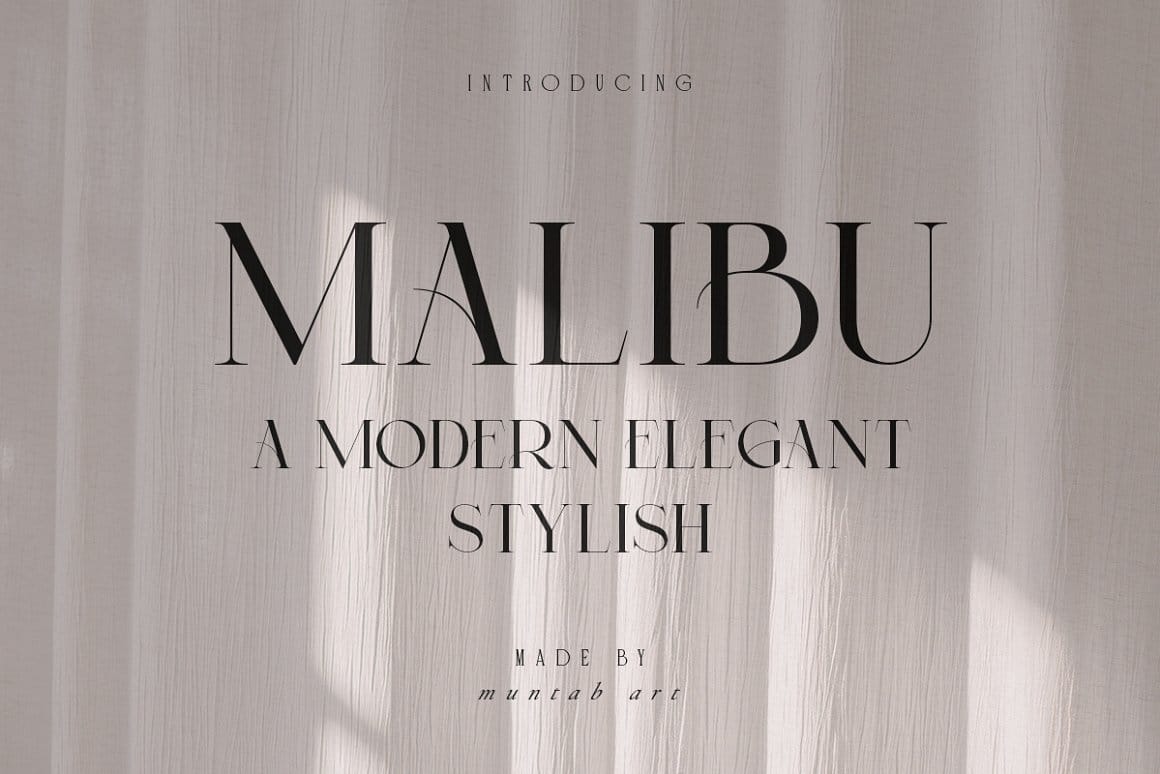 Malibu Font - Download Free Fonts