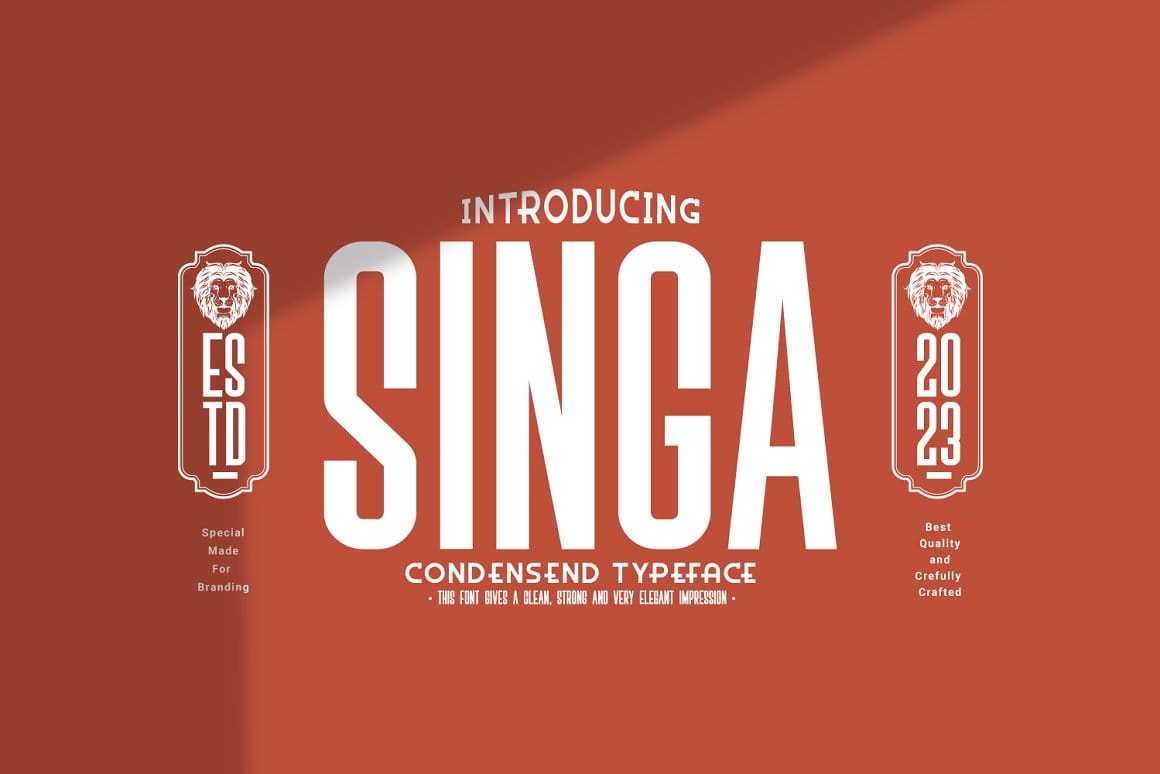Singa Font - Download Free Fonts