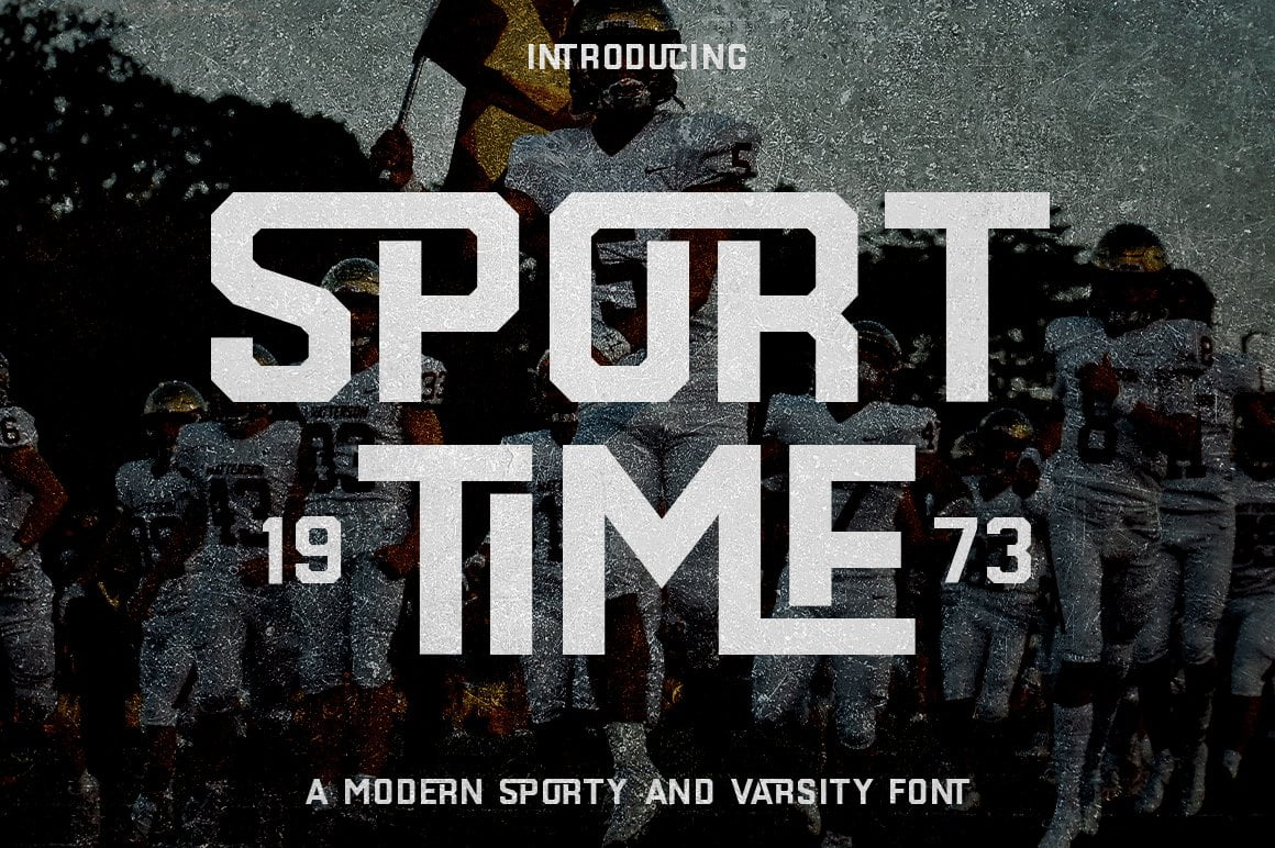 Sport Time Font - Download Free Fonts
