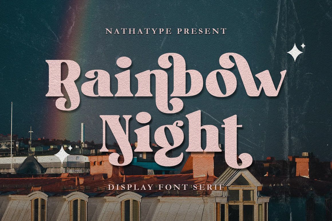 Rainbow Night Font - Download Free Fonts