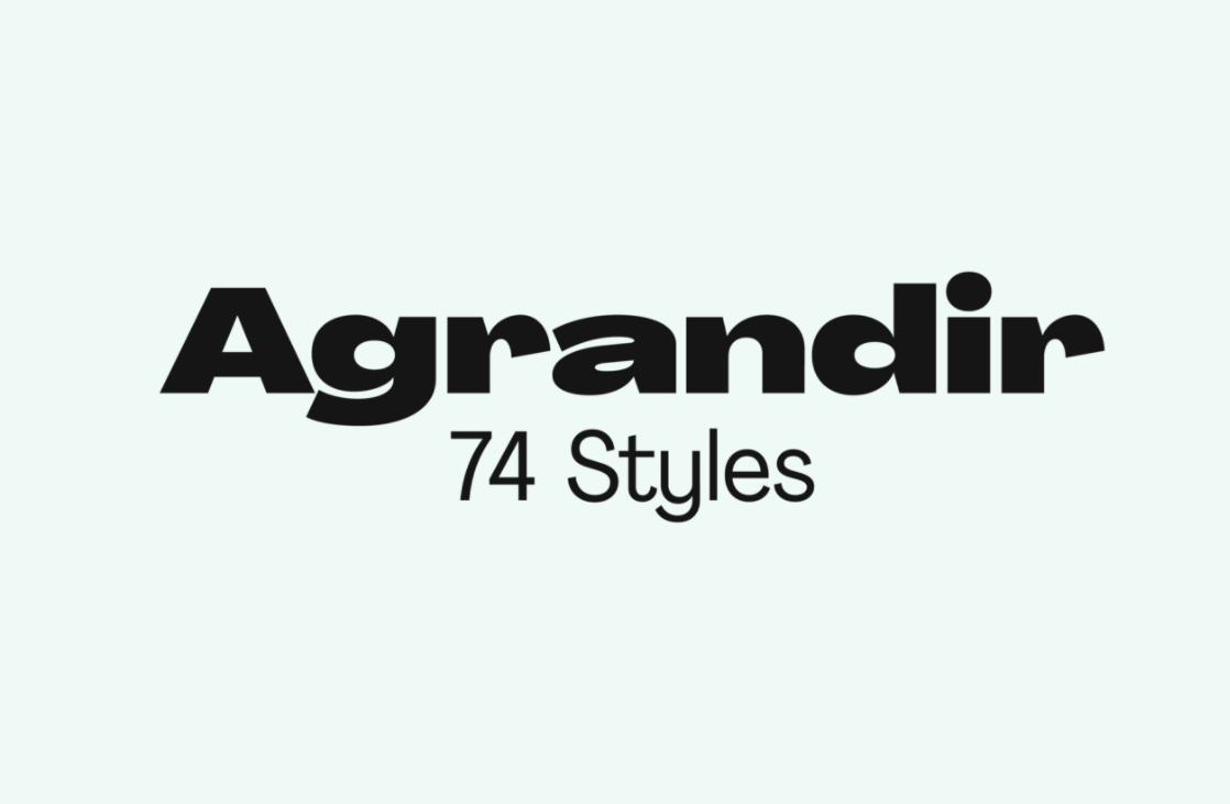 Agrandir Font Family - Download Free Fonts