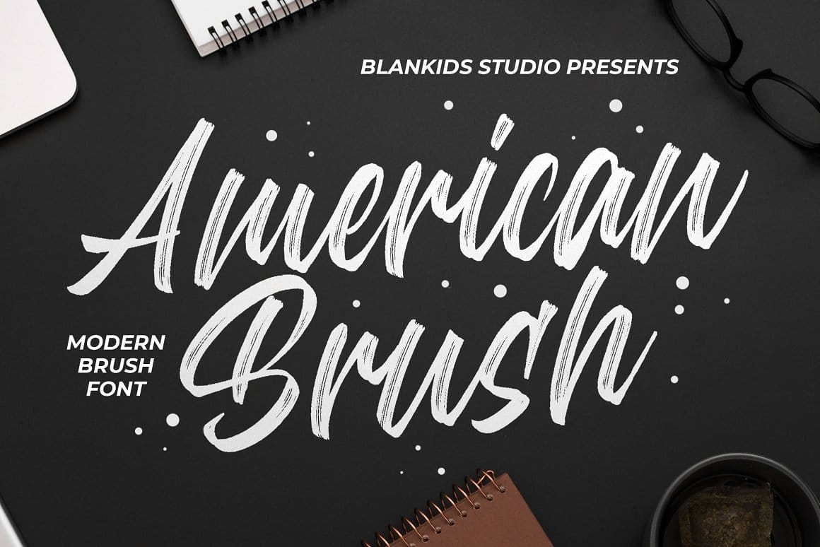 American Brush Font - Download Free Fonts