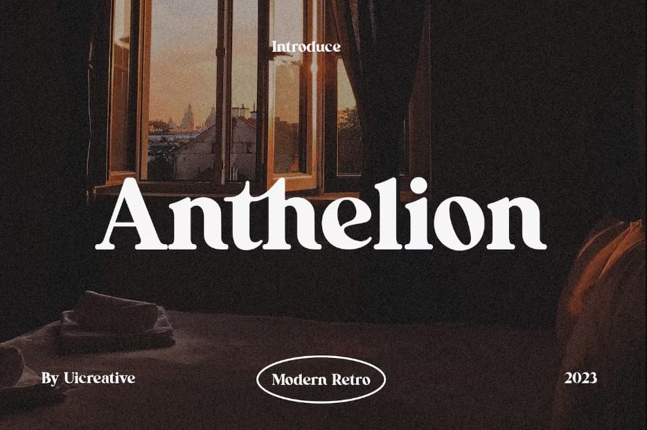 Anthelion Font - Download Free Fonts