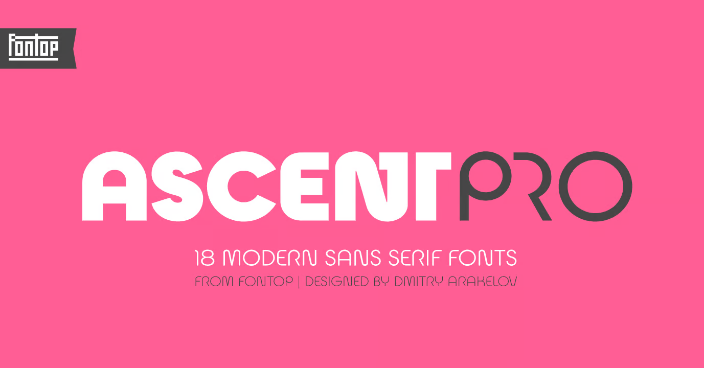 Ascent Pro Font Family - Download Free Fonts