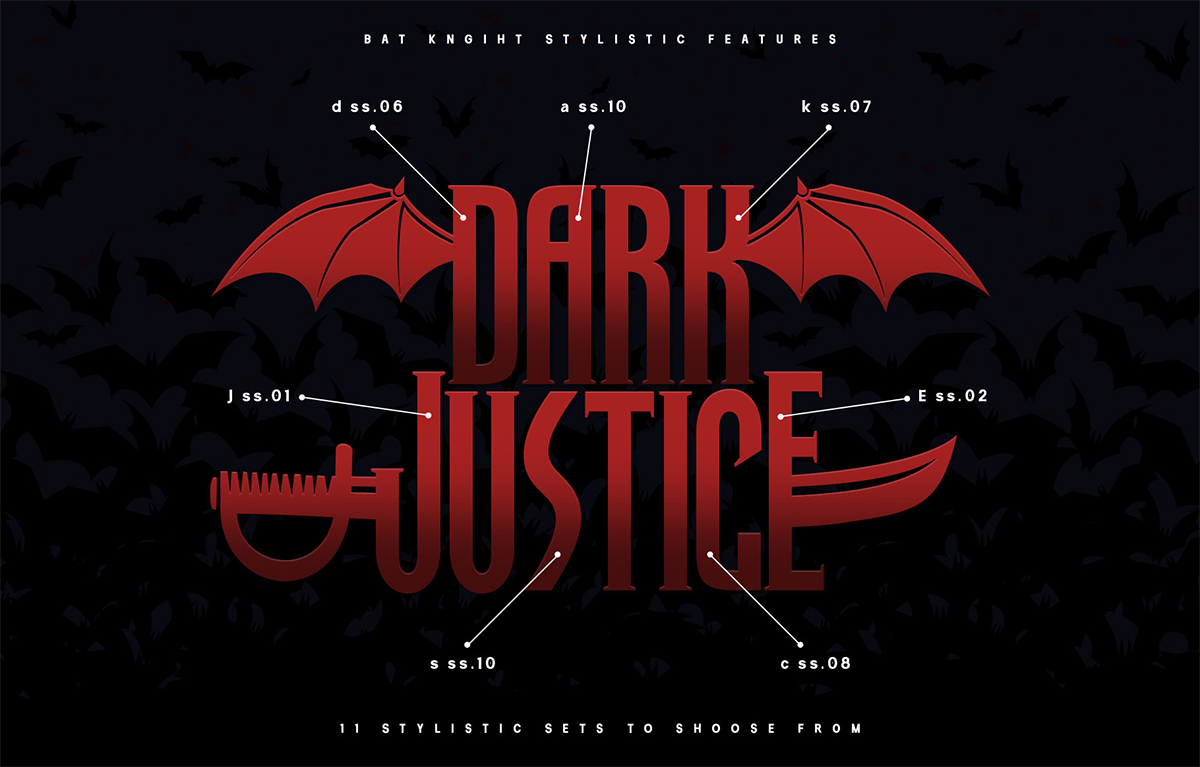 Bat Knight Font - Download Free Fonts
