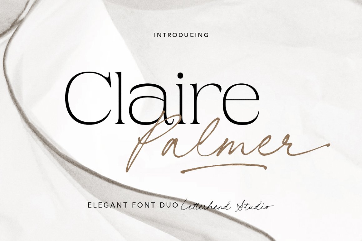 Claire Palmer Font Duo - Download Free Fonts