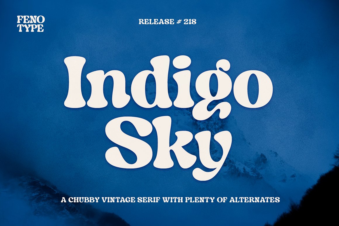 Indigo Sky Font - Download Free Fonts