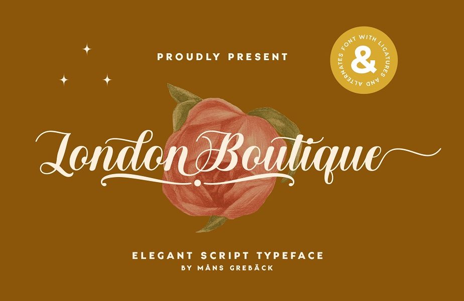 London Boutique Font - Download Free Fonts