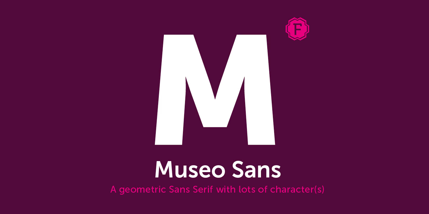 Museo Sans Font Family - Download Free Fonts