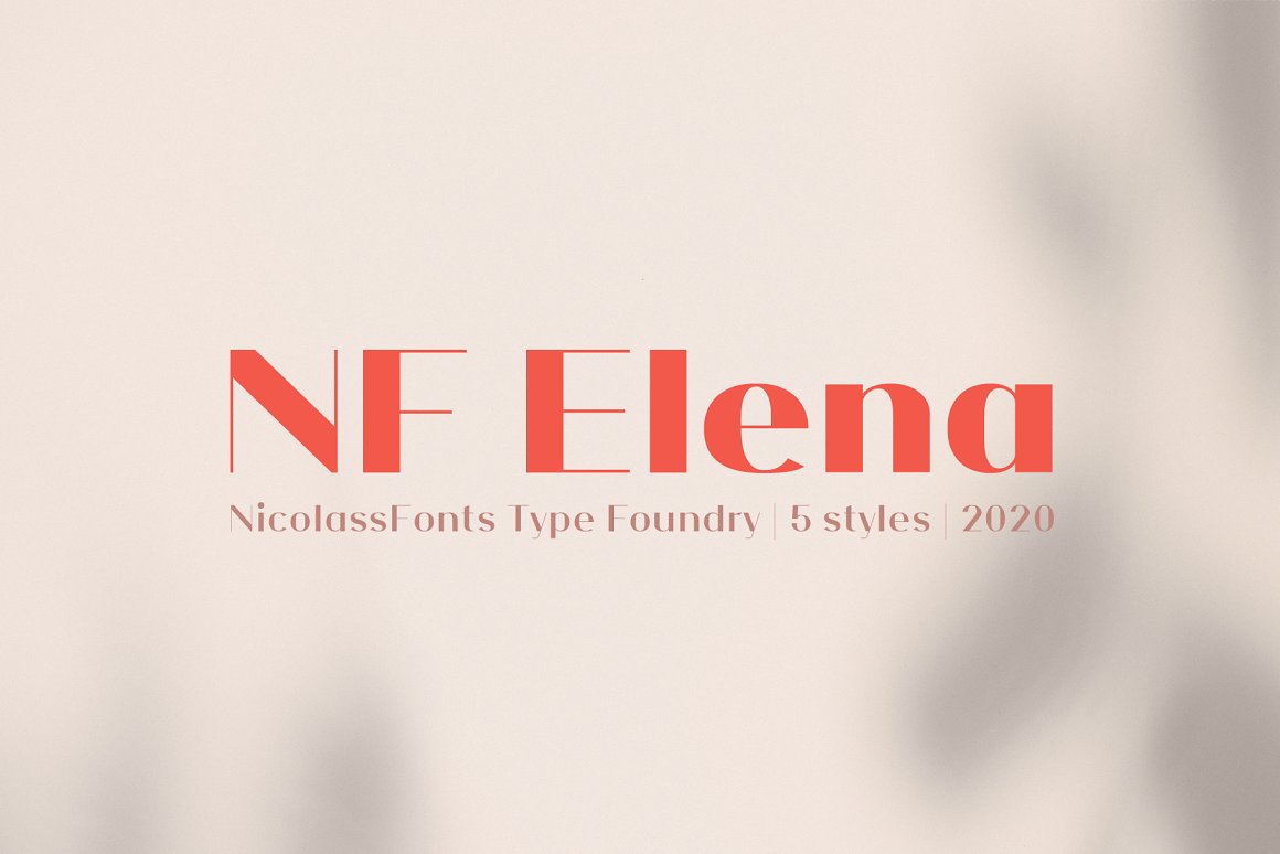 NF Elena Font - Download Free Fonts