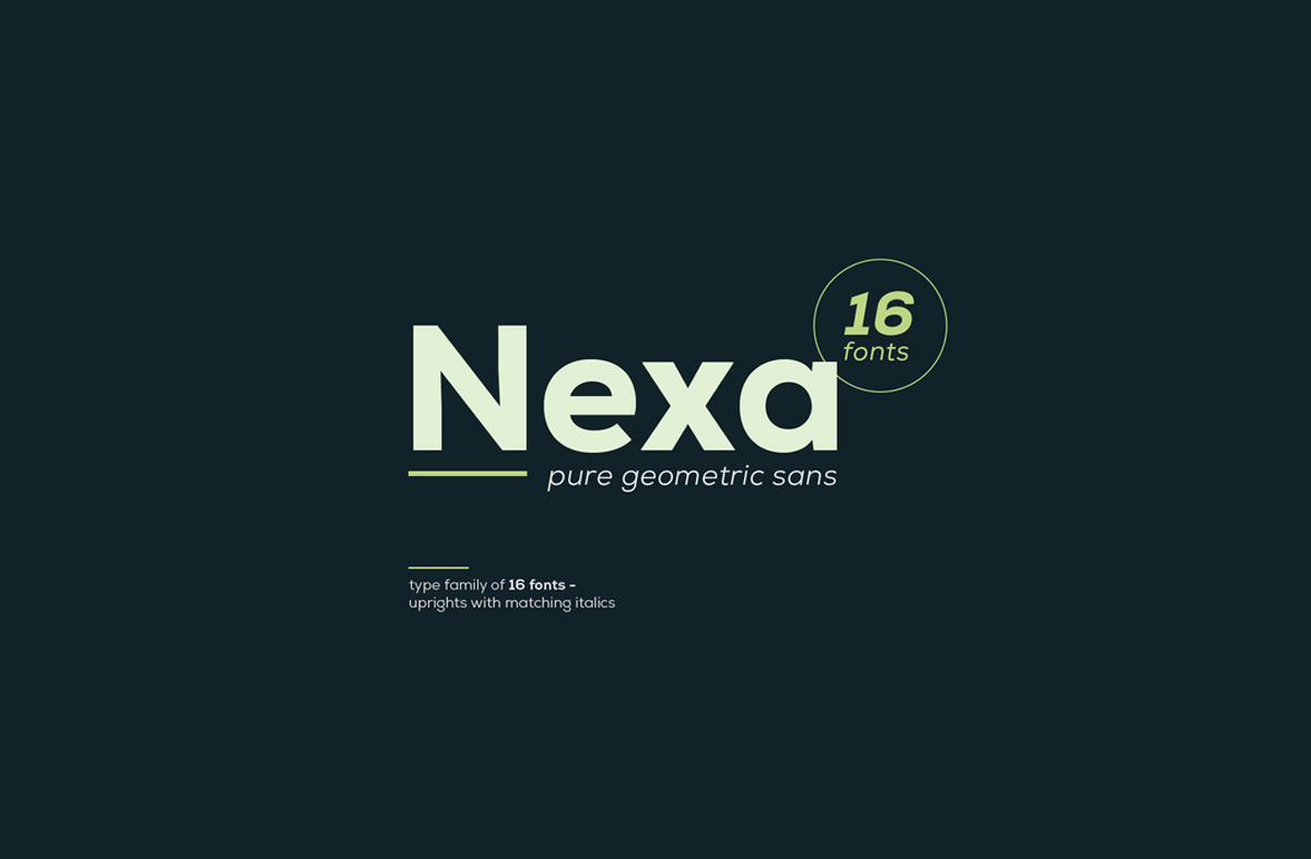 Nexa Typeface - Download Free Fonts