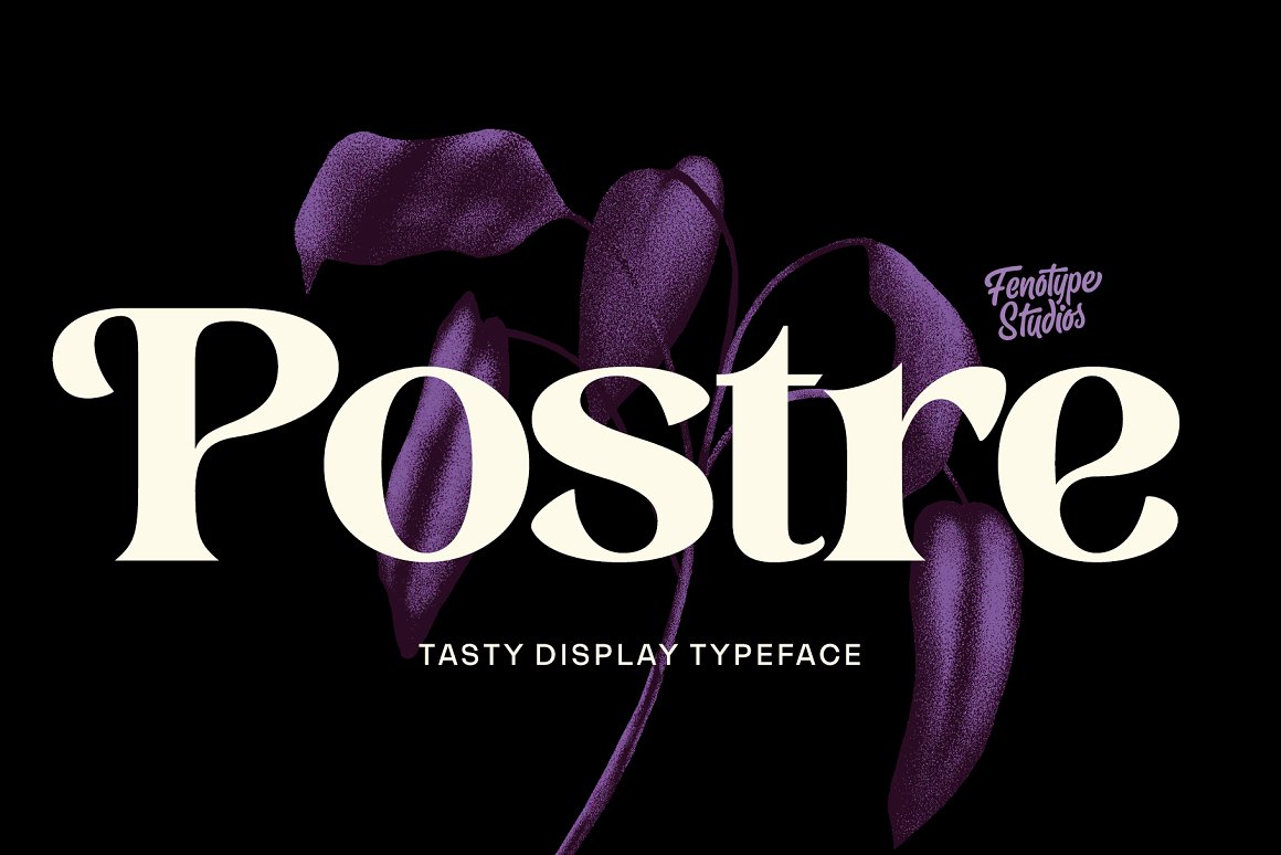 Postre Font - Download Free Fonts