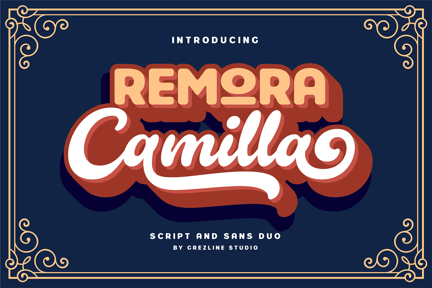 Remora Camilla Font Duo - Download Free Fonts