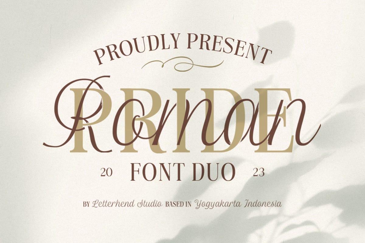 Roman Pride Font Duo - Download Free Fonts