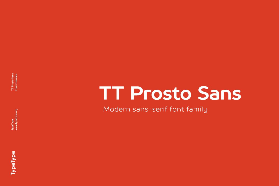 TT Prosto Sans Font Family - Download Free Fonts