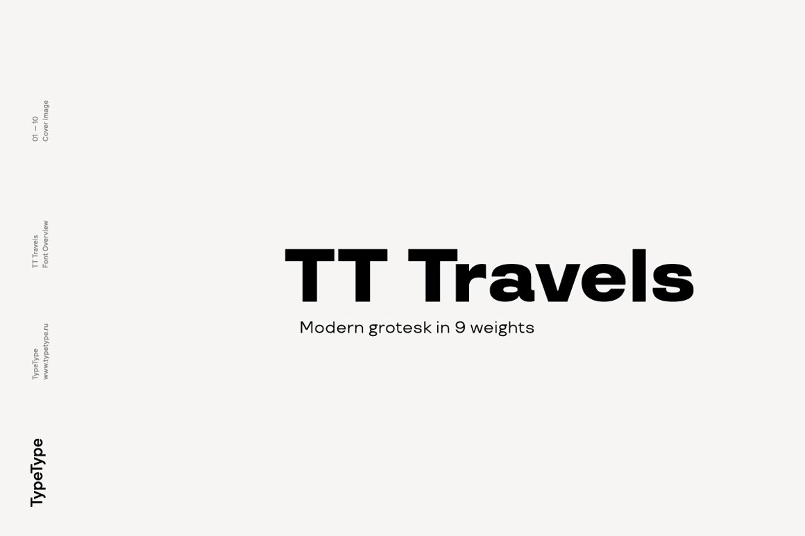 TT Travels Font Family - Download Free Fonts