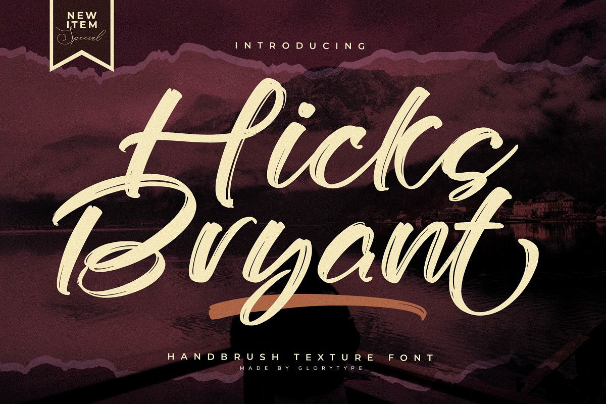 Hicks Bryant Font - Download Free Fonts