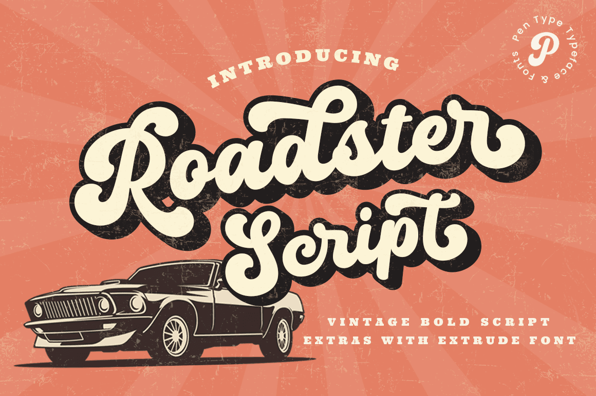 Roadster Script Font - Download Free Fonts