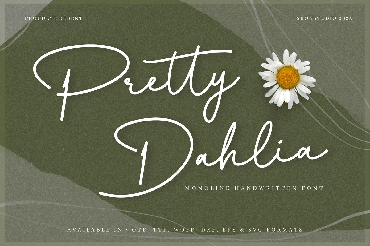 Pretty Dahlia Font - Download Free Fonts