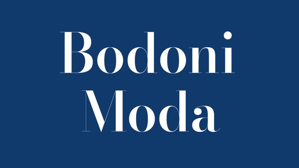 Bodoni Moda Font Family - Download Free Fonts