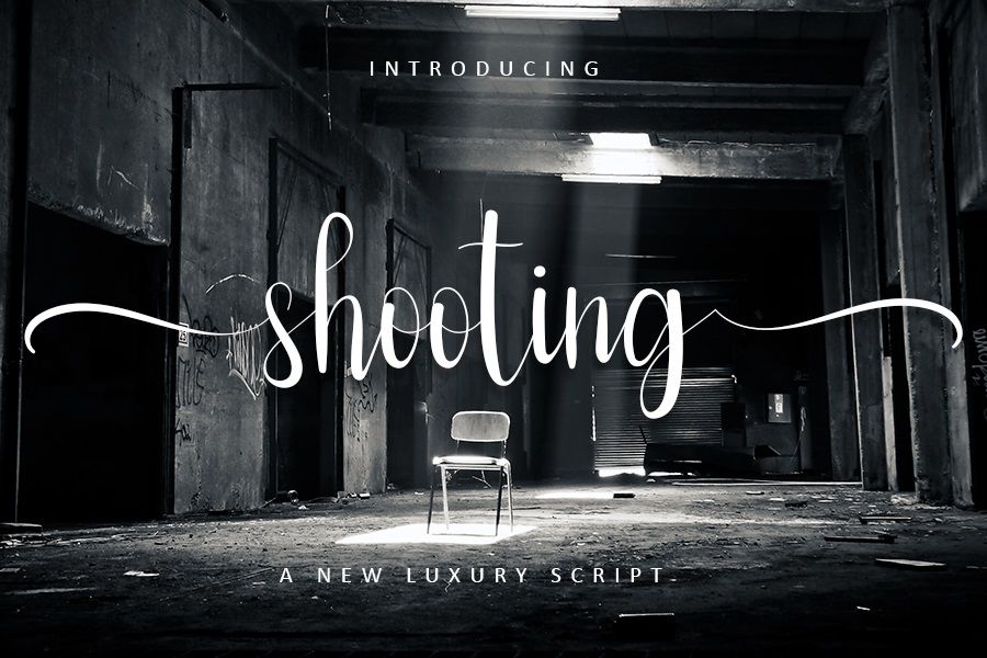 Shooting Font - Download Free Fonts