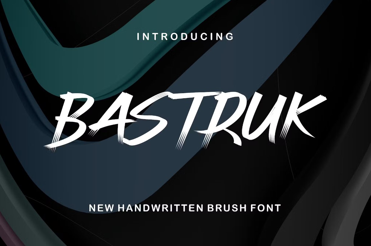 Bastruk Font - Download Free Fonts