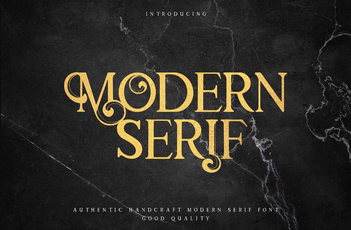 Modern Serif Font - Download Free Fonts