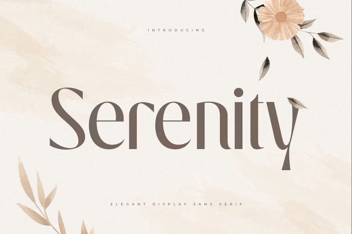 Serenity Font - Download Free Fonts