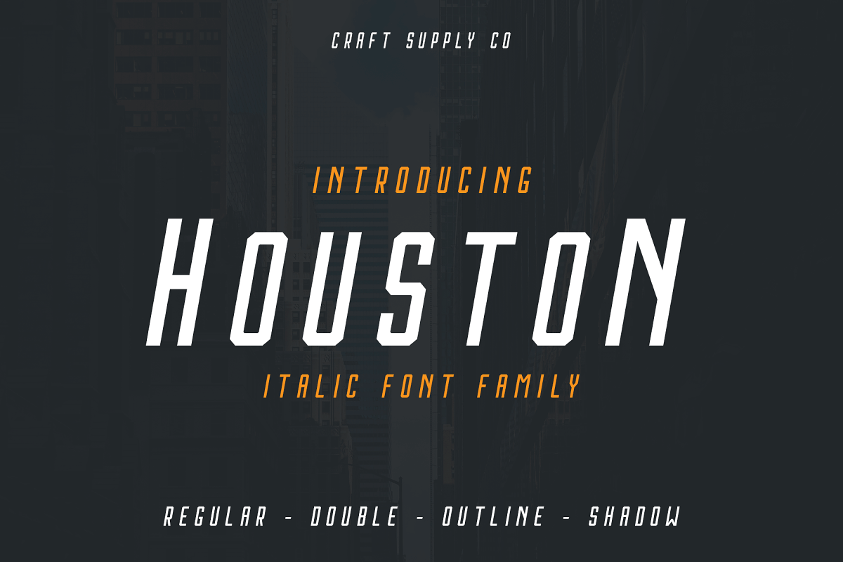 Houston Font - Download Free Fonts