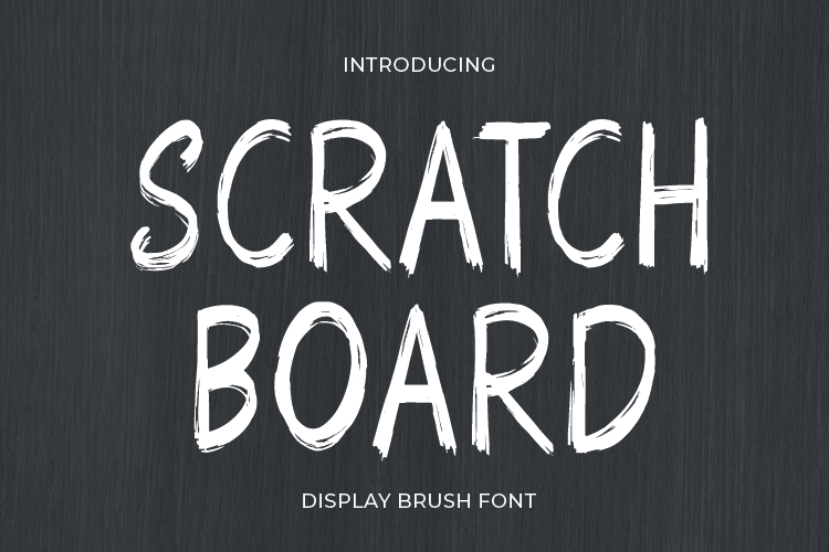Scratch Board Font - Download Free Fonts