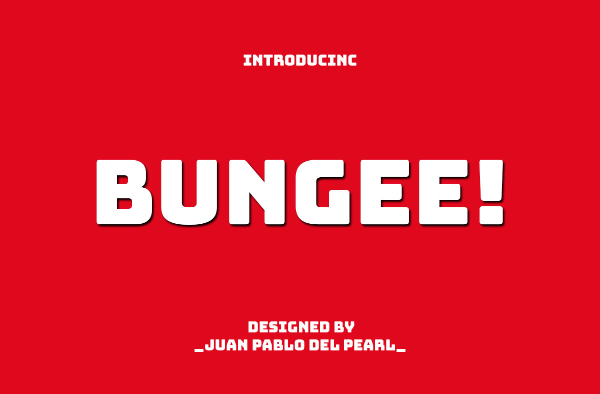 Bungee Font Family - Download Free Fonts