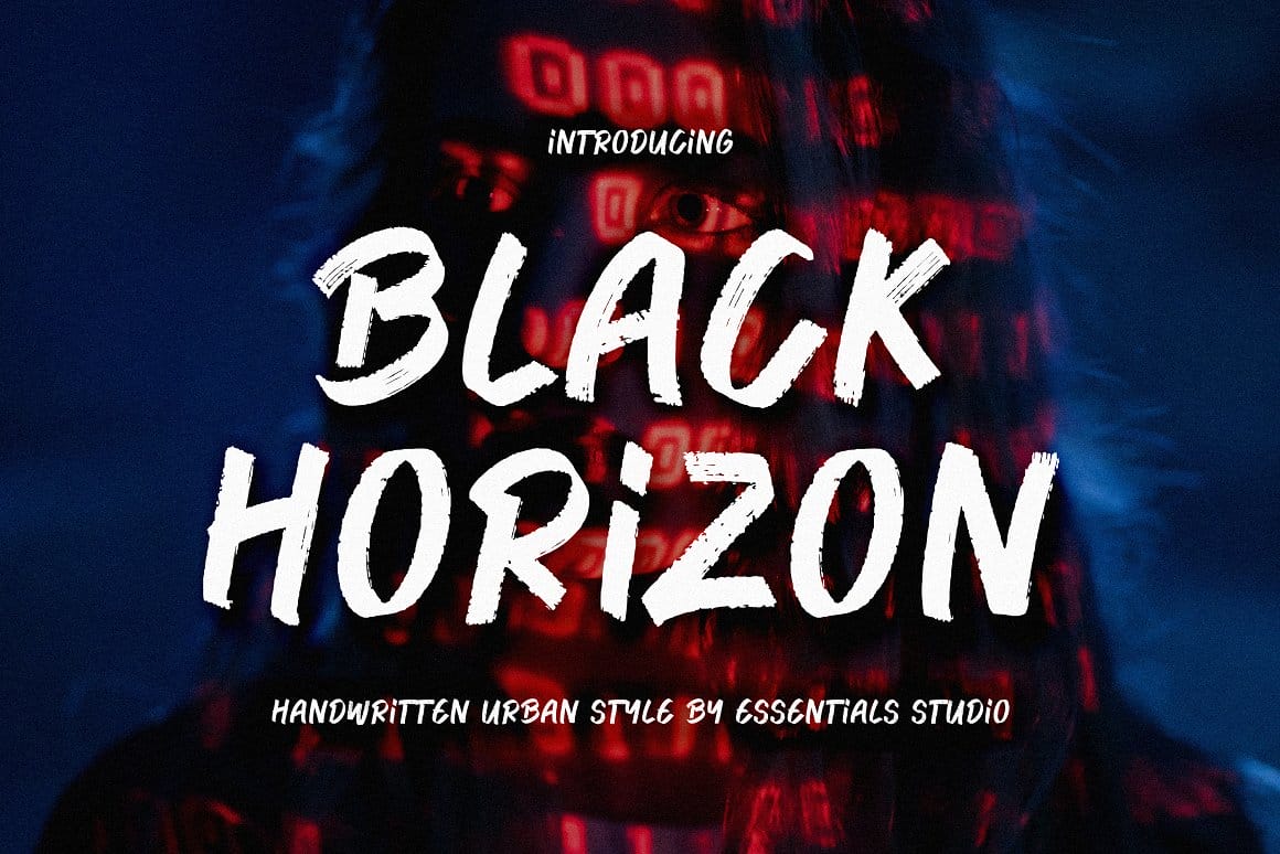 Black Horizon Font - Download Free Fonts