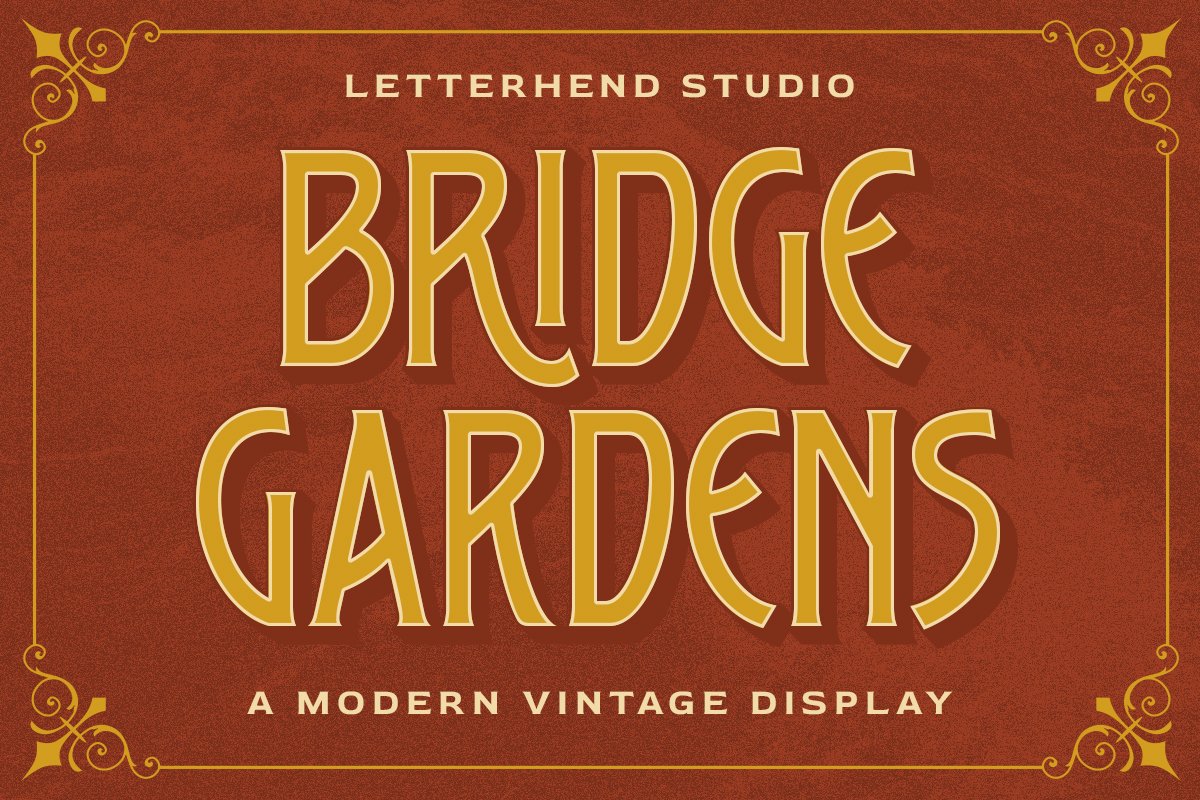 Bridge Garden Font - Download Free Fonts