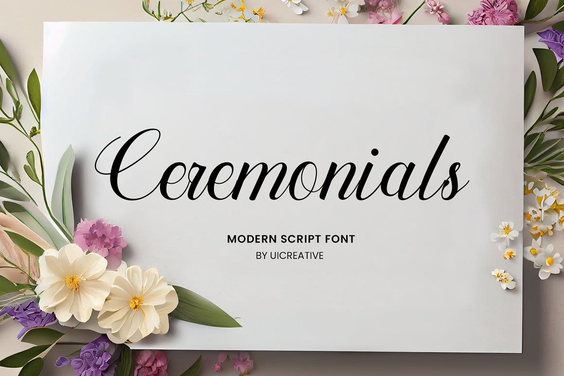 Ceremonials Font - Download Free Fonts