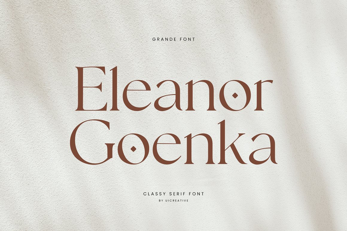Eleanor Goenka Font - Download Free Fonts