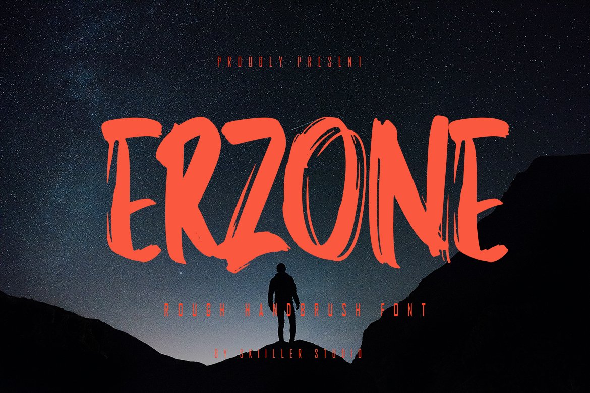 Erzone Font - Download Free Fonts