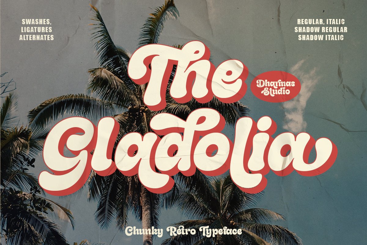 Gladolia Font - Download Free Fonts