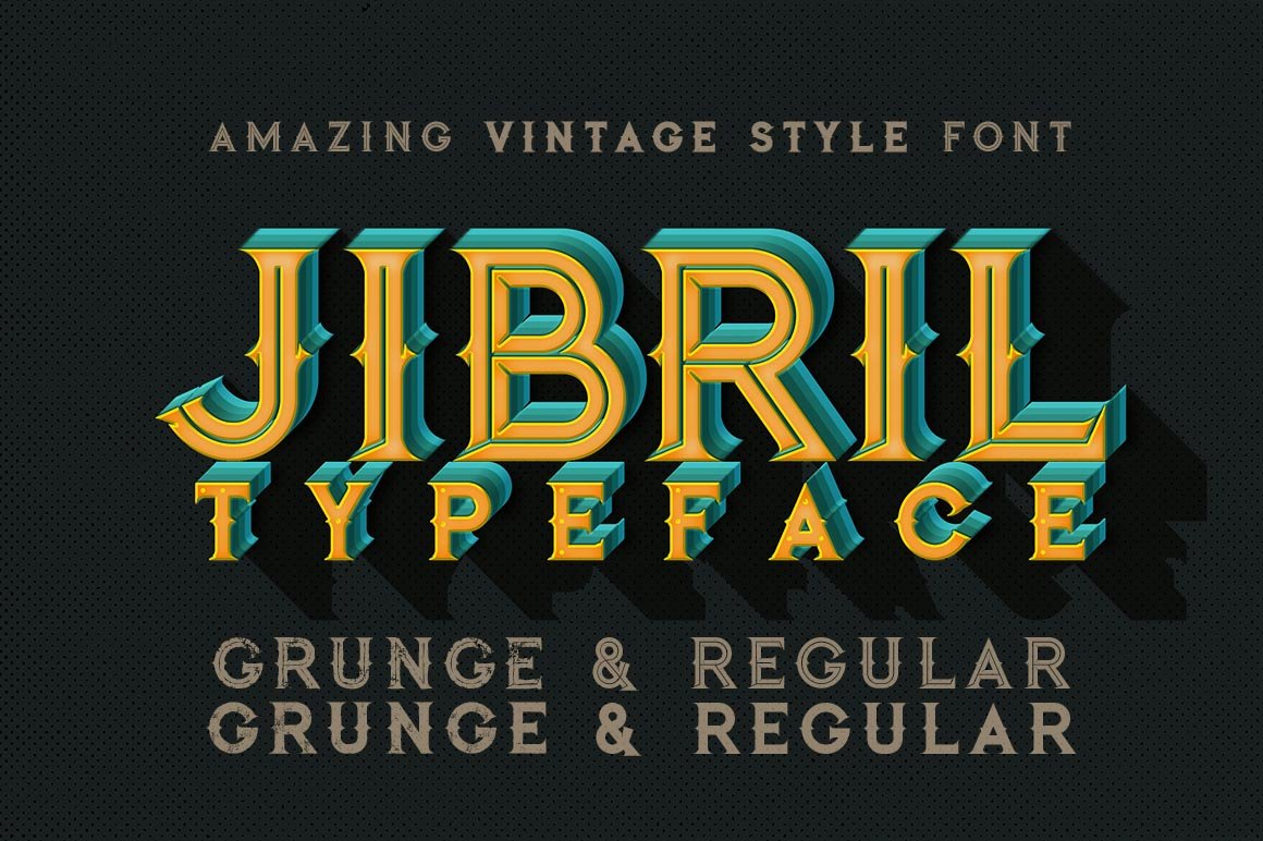 Jibril Font Family - Download Free Fonts